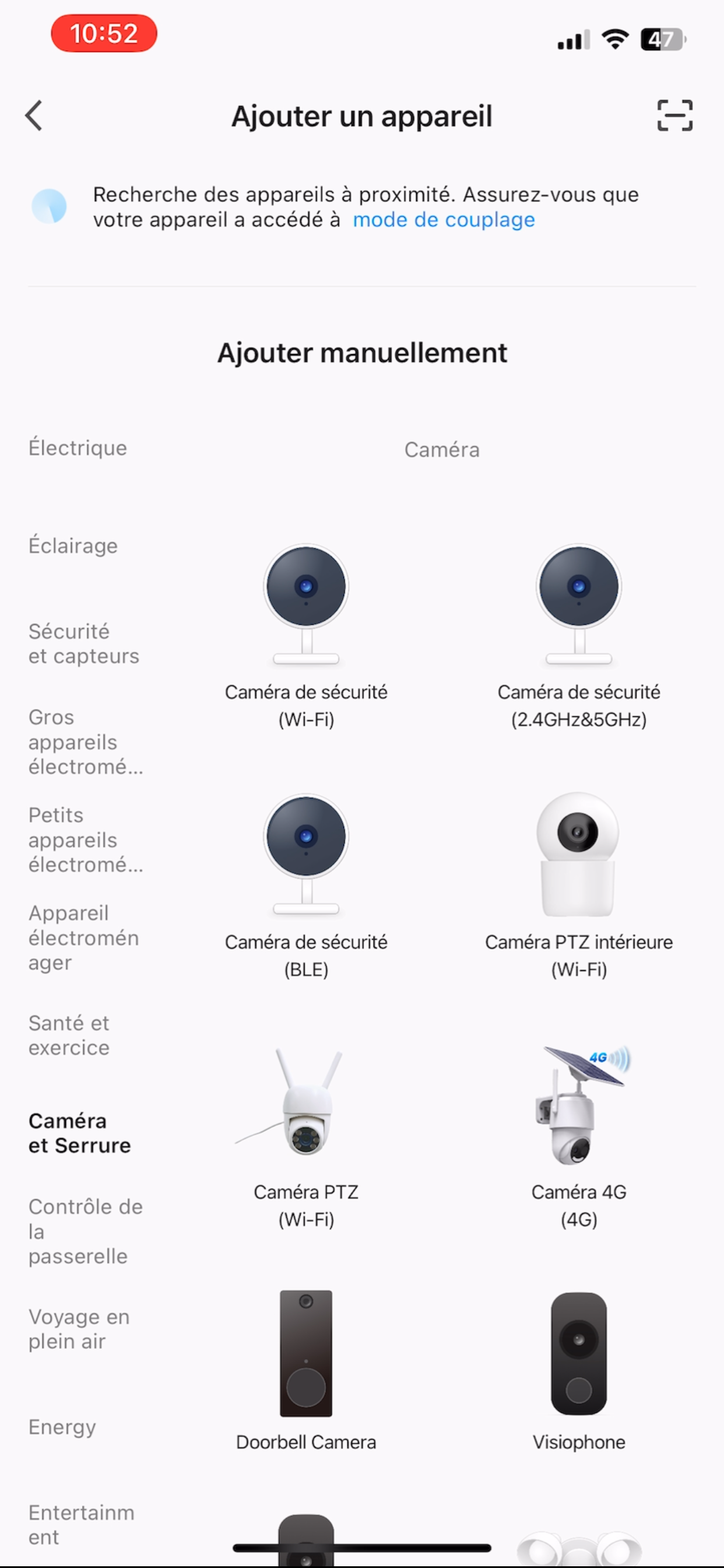 3.a Ajouter une caméra en WIFI (2 méthodes) – Centre d'aide